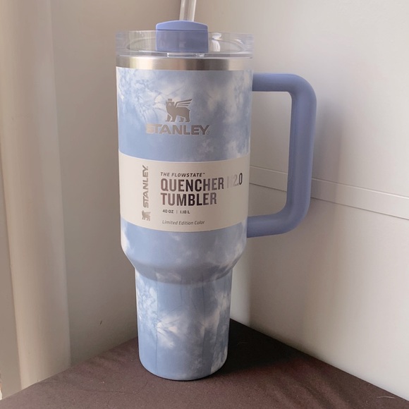 Stanley | Dining | Nwt Stanley Limited Edition Blue Tie Dye 4oz Tumbler ...
